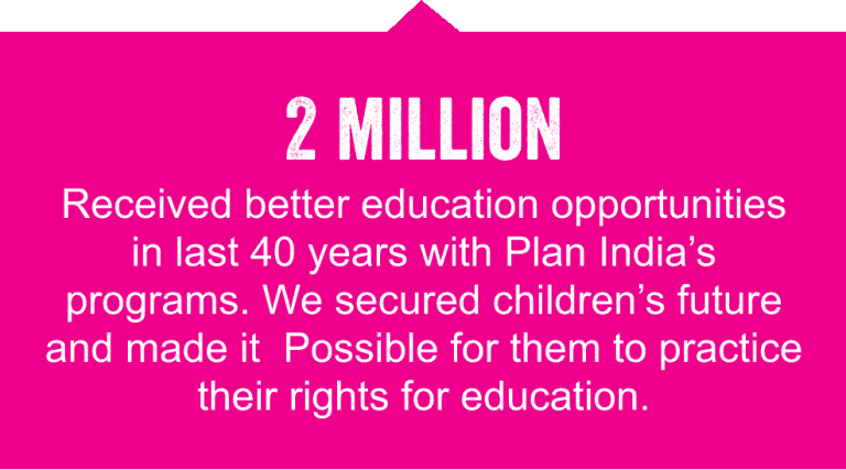 Plan India - Child Care NGO | Donate Now | Ngo for Girls